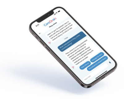 CareBrain - The care app that uses AI to provide real support in real-time