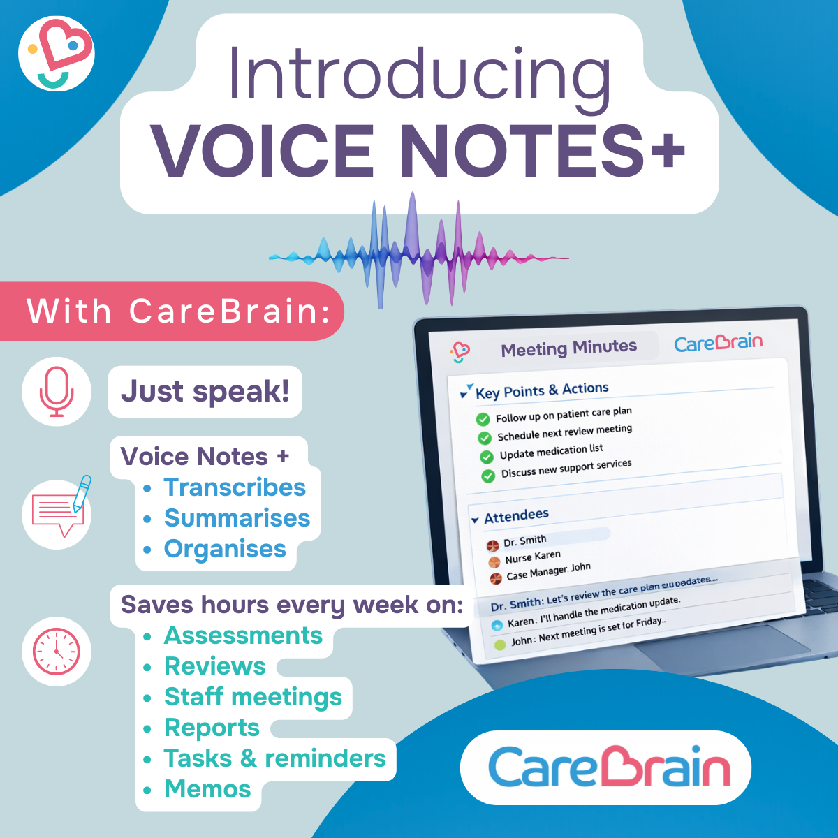 Voice Notes Plus: AI Transcription & Summaries for UK Care Managers ...